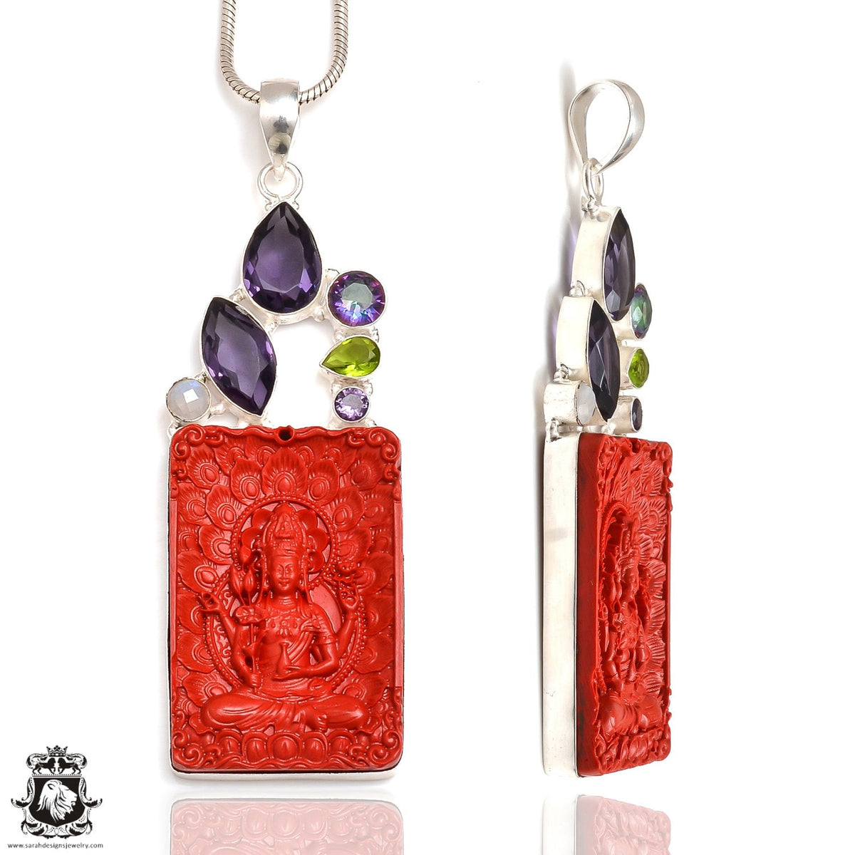 Blessed Hands Buddha Pendant & Chain P9153 — Sarah Designs Jewelry
