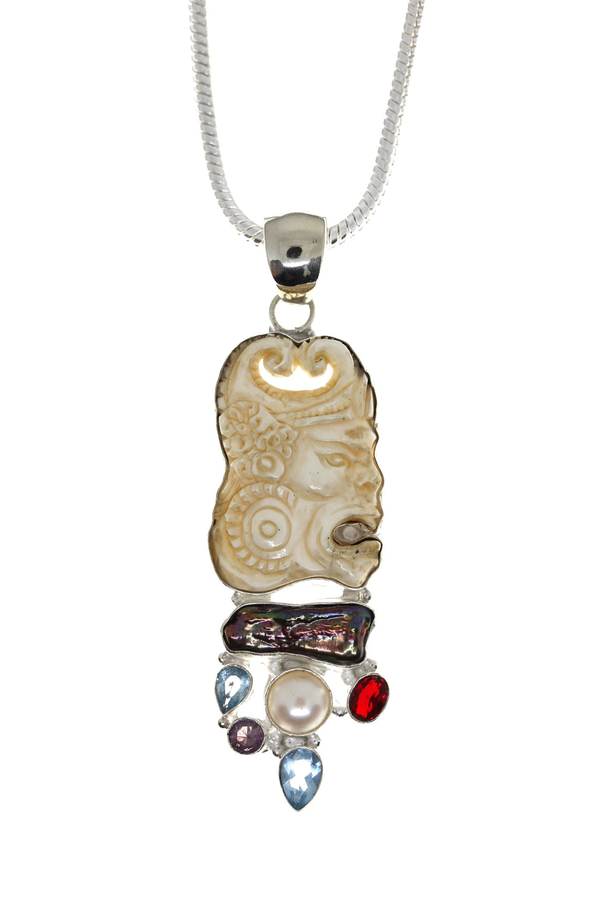 Monkey God Hanuman Bajrangbali Totem Goddess Face Bone Deer Antler ...