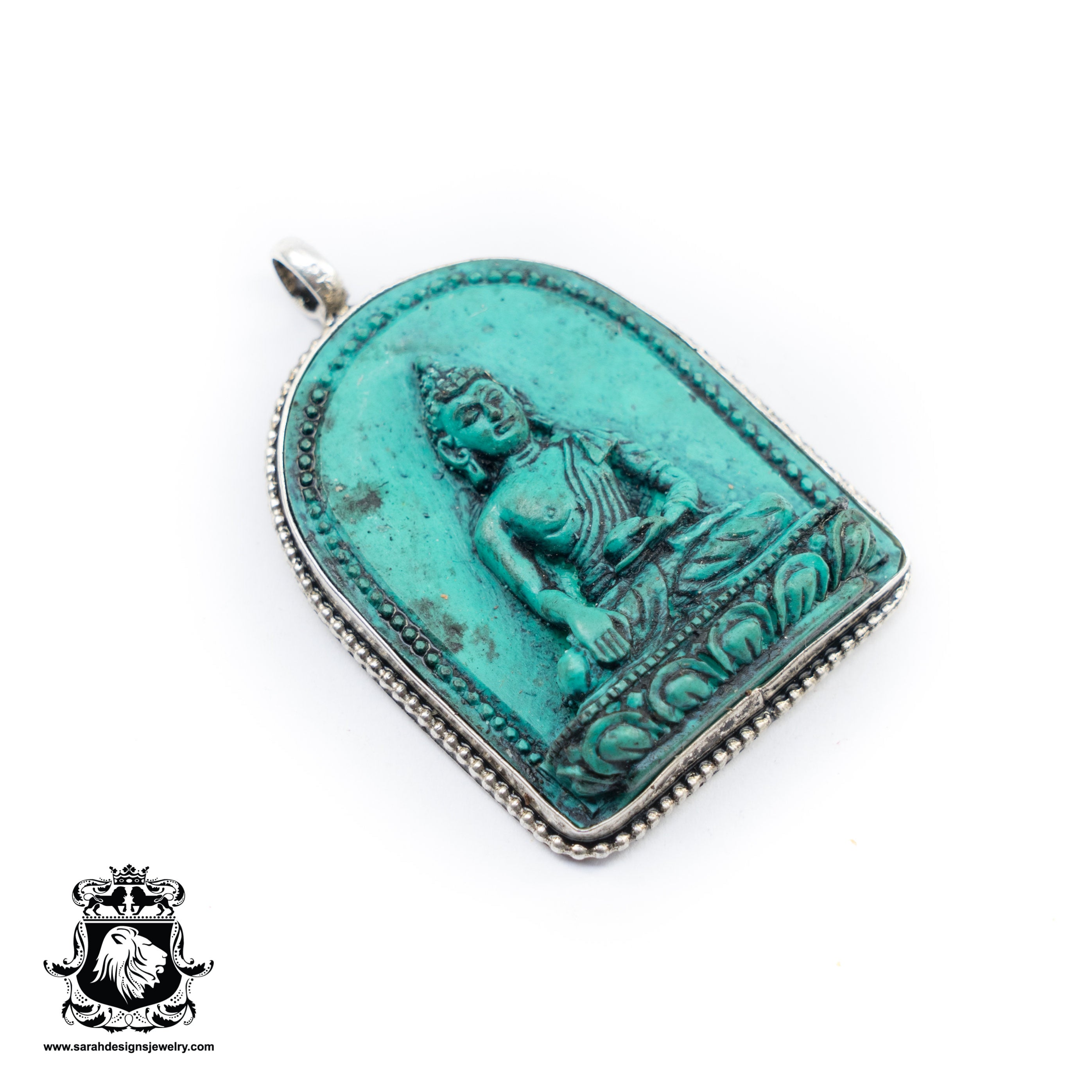 Gautama Buddha Pendant 4mm Snake Chain N51 — Sarah Designs Jewelry